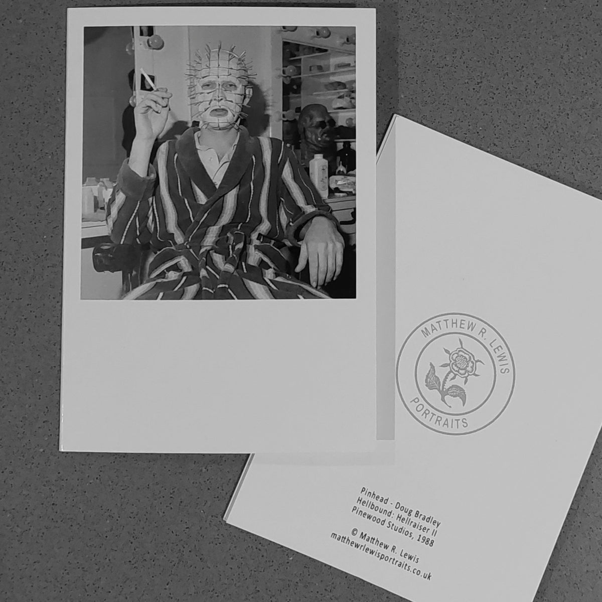 Pinhead - Greetings Card – Matthew R Lewis Portraits